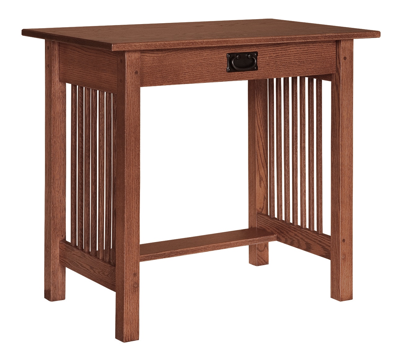 Country Value Woodworks Mission Computer Table with Keyboard Drawer 50 ...