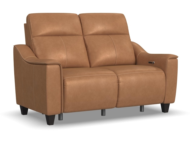 Flexsteel Walter Power Reclining Loveseat with Power Headrests 1125 ...