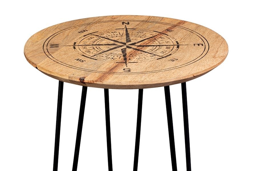 Porter Designs 1901-150 Compass End Table 1901-150-End-Table - Portland ...