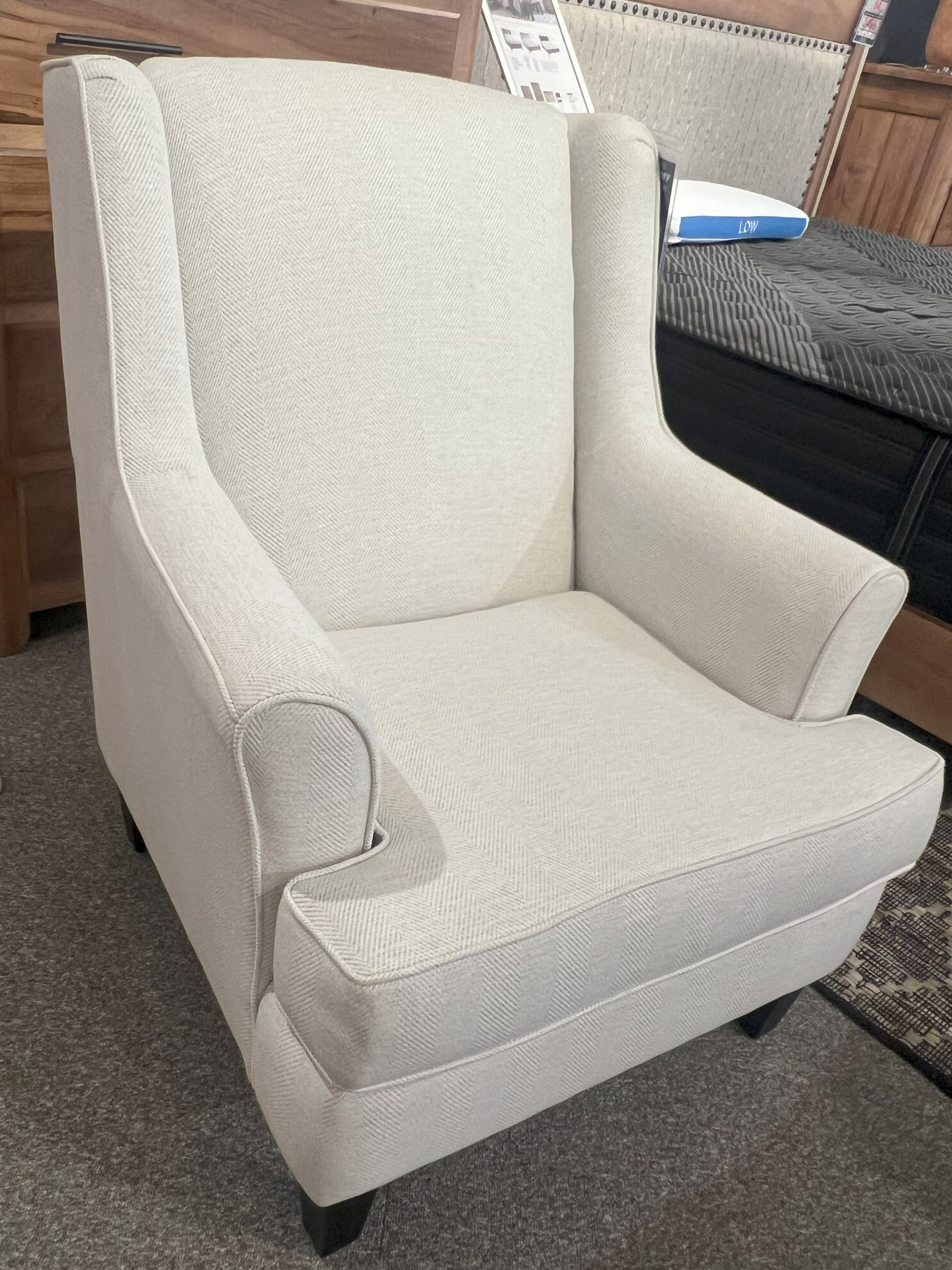Stanton Wing Chair Crisp Chalk 90607-Salt - Portland, OR | Key Home ...