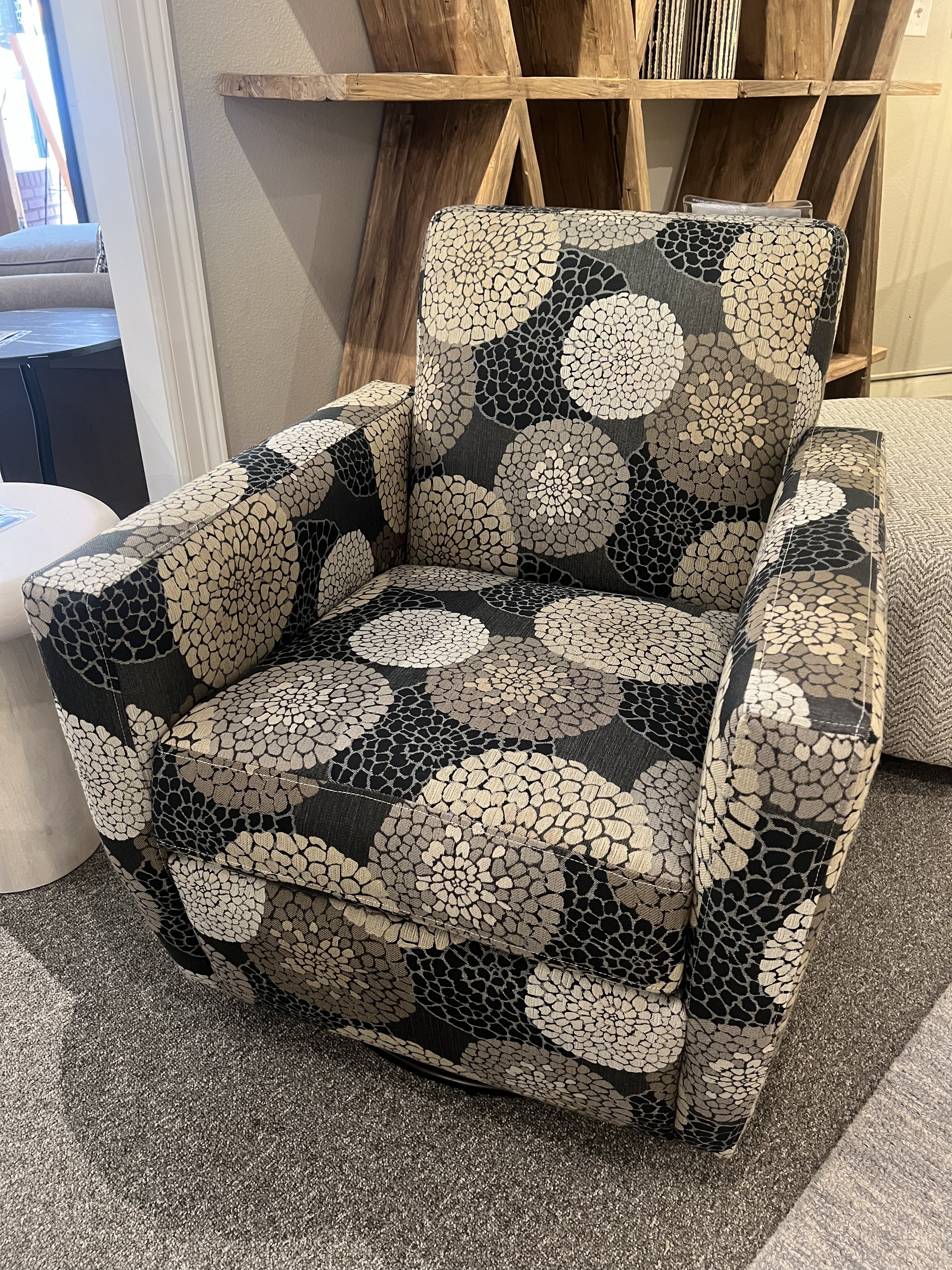 Stanton Swivel Chair 98157-Granite - Portland, OR | Key Home Furnishings