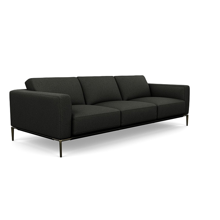 American Leather London London Sofa LDO-SO3-ST-Rey-Smoke - Portland, OR ...