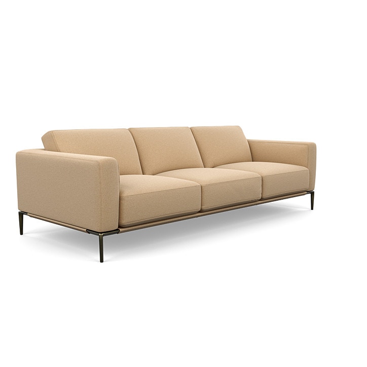 American Leather London London Sofa LDO-SO3-ST-Ziggy-Sand - Portland ...