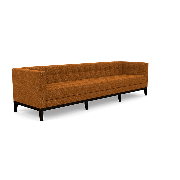 American Leather Luxe One Cushion Sofa LUX-SO2-LG-Dakota-Terracotta ...