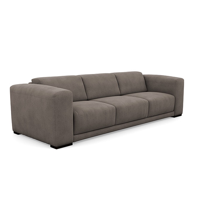 American Leather Malibu Sofa MLB-SO3-ST-Wicker-Brown - Portland, OR | Key Home Furnishings