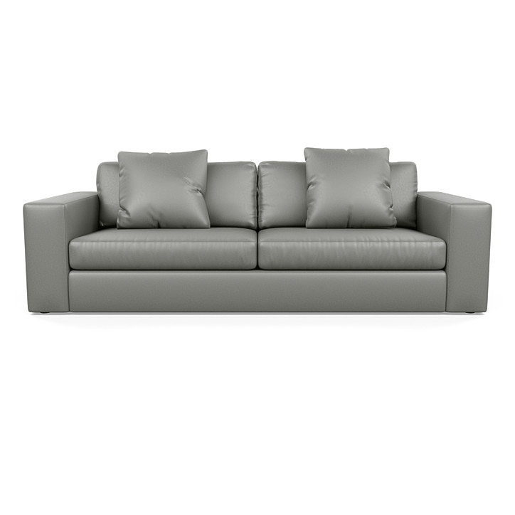 American Leather Steve Three Cushion Sofa STV-SO2-ST-Artemis-Ecru-Elmo ...