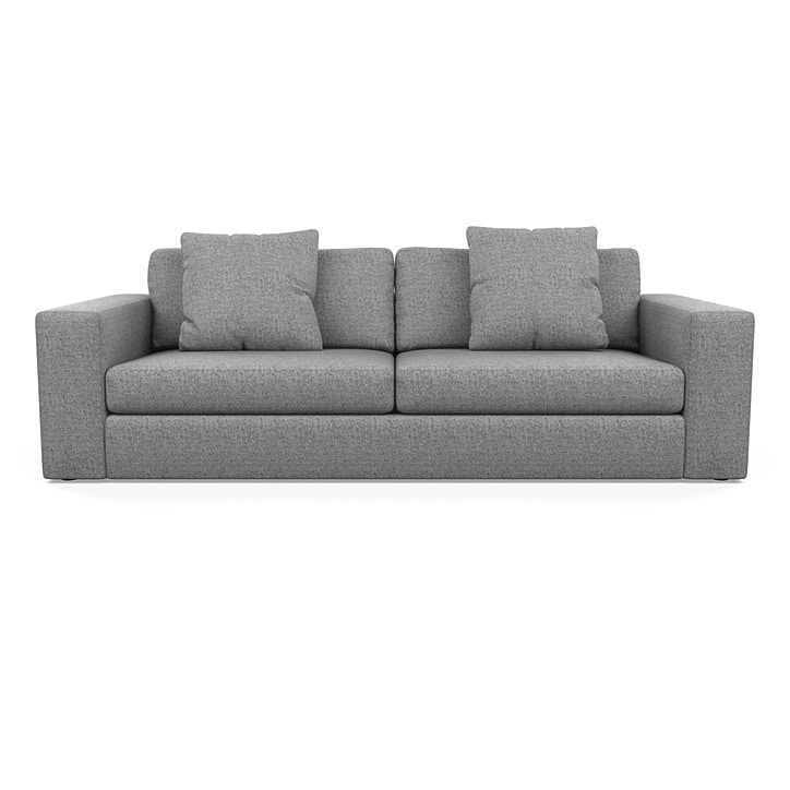 American Leather Steve Three Cushion Sofa STV-SO2-ST-Artemis-Ecru ...