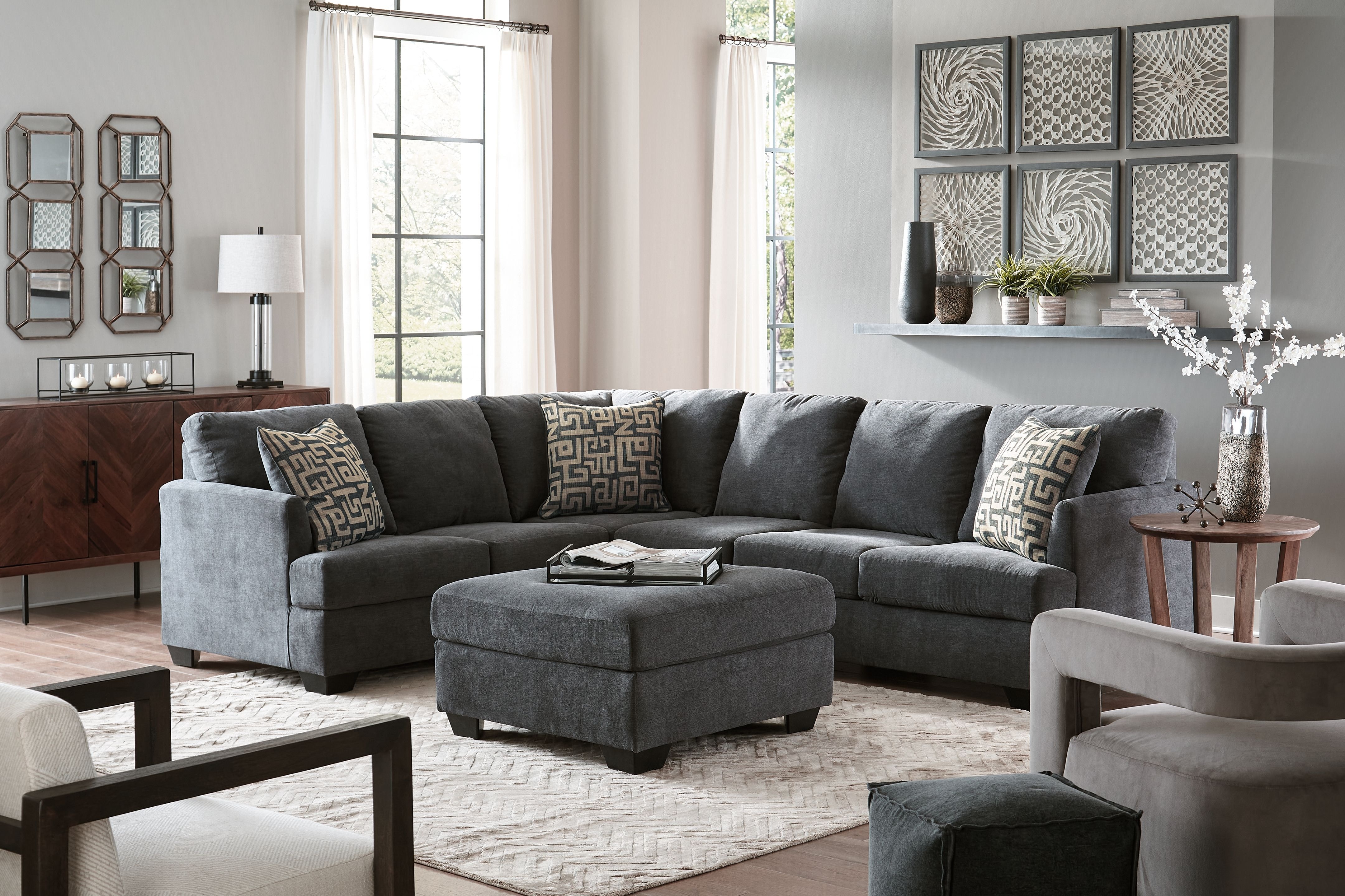Ashley Ambrielle 4 Piece Sectional Set 11902-48-46-56-08 - Portland, OR ...