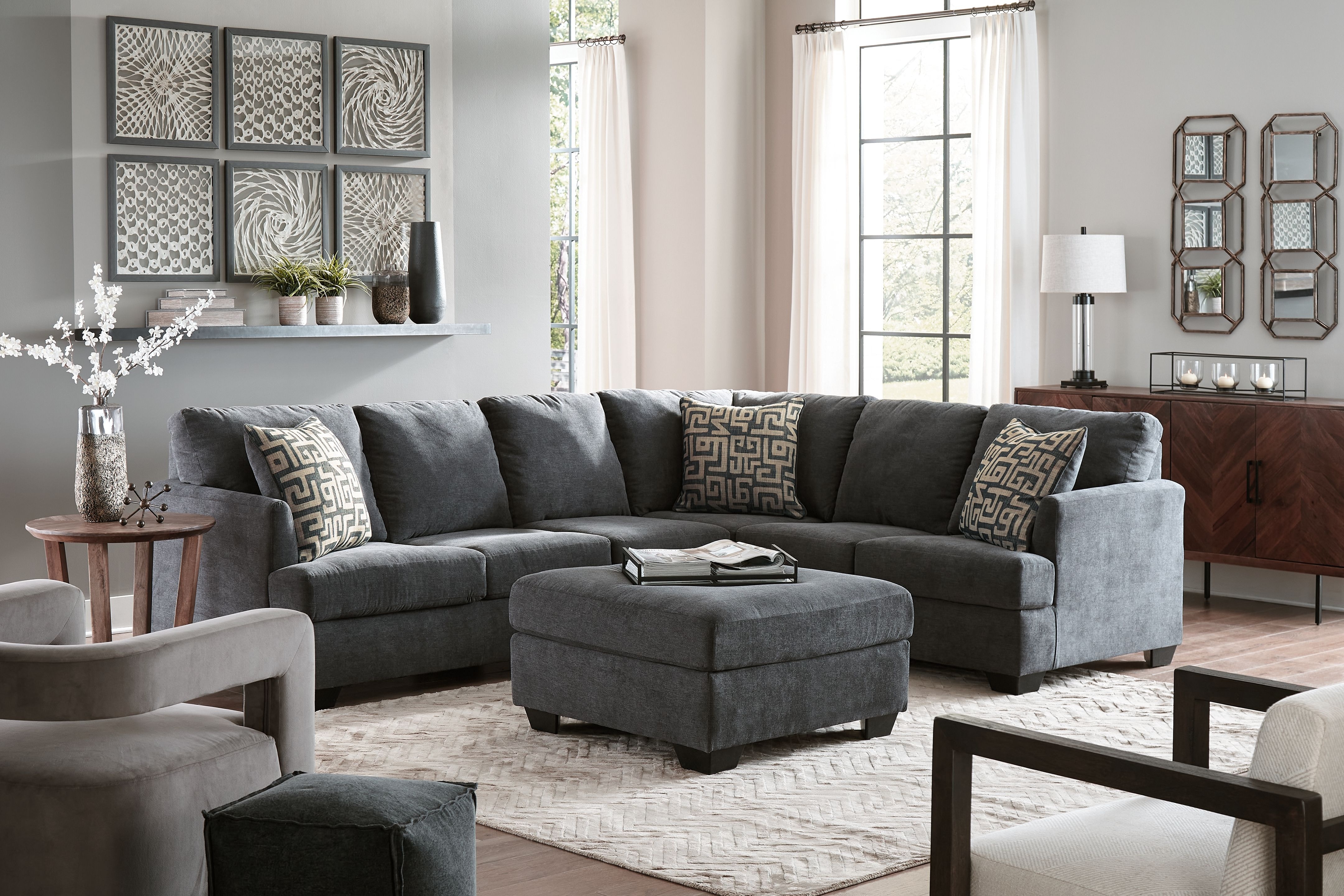 Ashley Ambrielle 4 Piece Sectional Set 11902-55-46-49-08 - Portland, OR ...