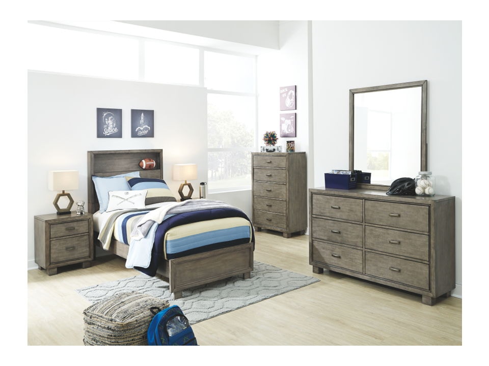 Ashley Arnett 5 Piece Full Storage Bed Set B552-31-36-46-55-86 ...