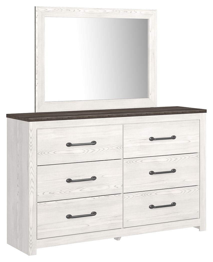 Ashley Gerridan 6 Piece King Panel Bed With Sconces Set B1190-31-36-44 ...