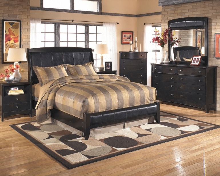 Ashley Harmony 5 Piece King Bed Set Portland OR Key Home Furnishings