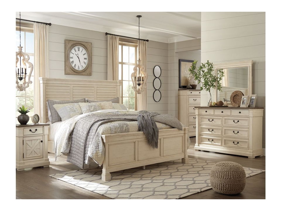 Ashley Bolanburg Bolanburg 10 Piece Rectangular Dining Set D647-25-01-4 ...