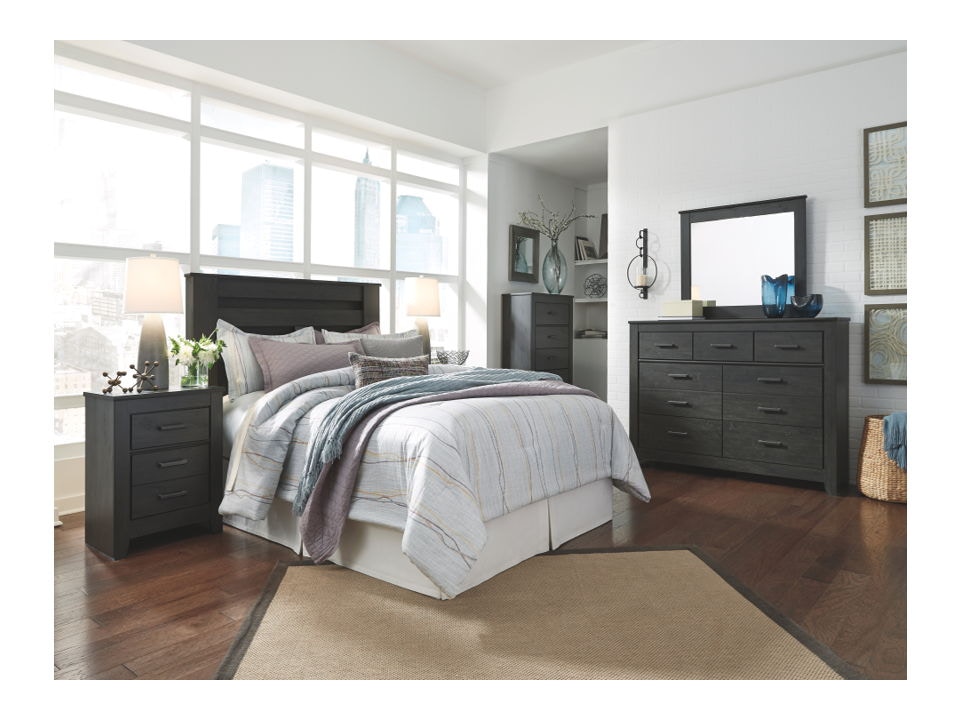 Ashley Brinxton 4 Piece Queen Bed Set - Portland, OR | Key Home Furnishings