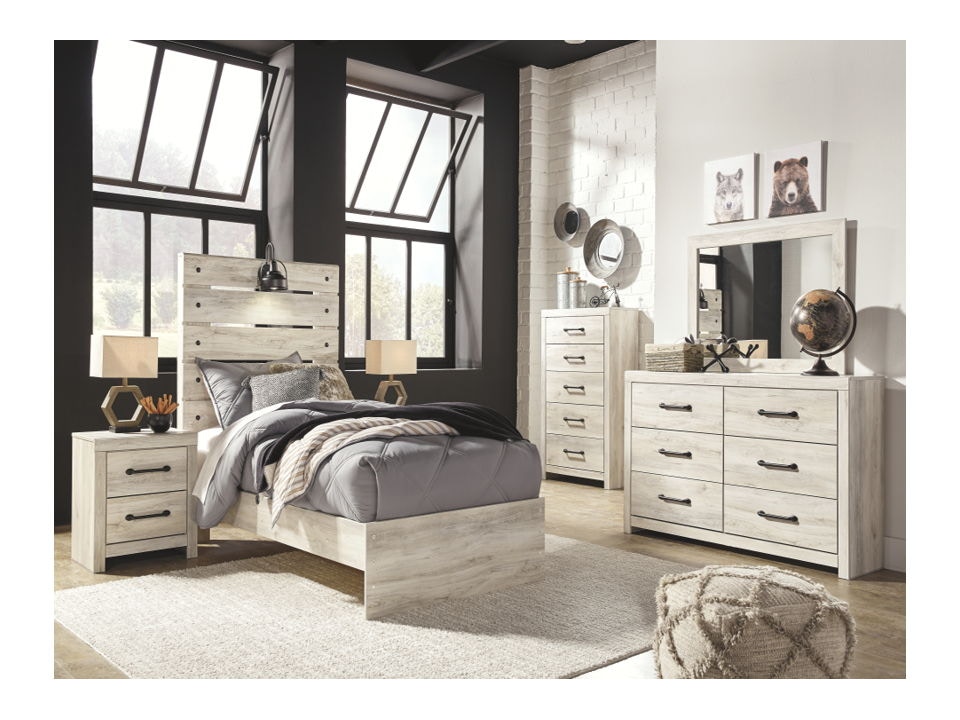 Ashley Cambeck Queen Panel Bed with 2 Storages B192-57-54-60-2-B100-13 ...