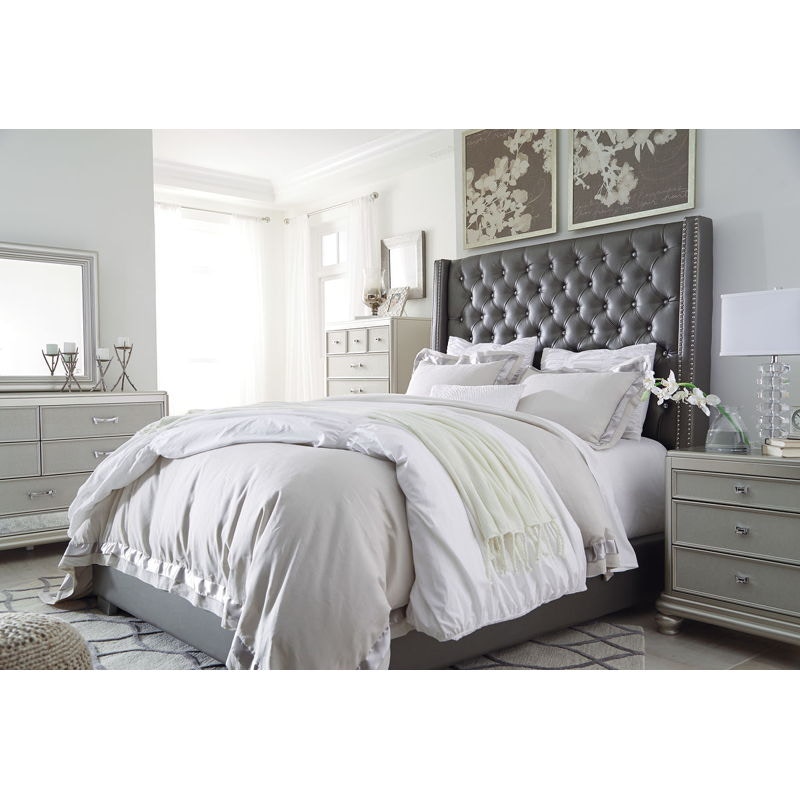 Ashley Coralayne King Upholstered Bed B650-78-76 - Portland, OR | Key ...