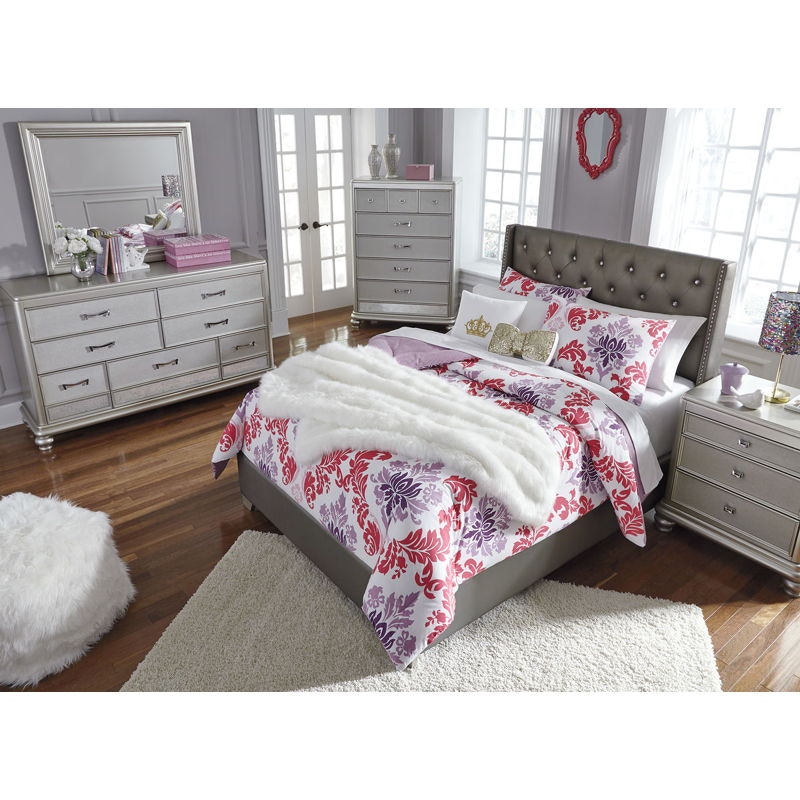 Ashley Coralayne Full Upholstered Panel Bed B650-87-84 - Portland, OR ...