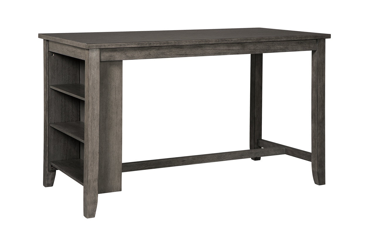 Ashley Caitbrook Rectangular Dining Room Counter Table D388-13 ...
