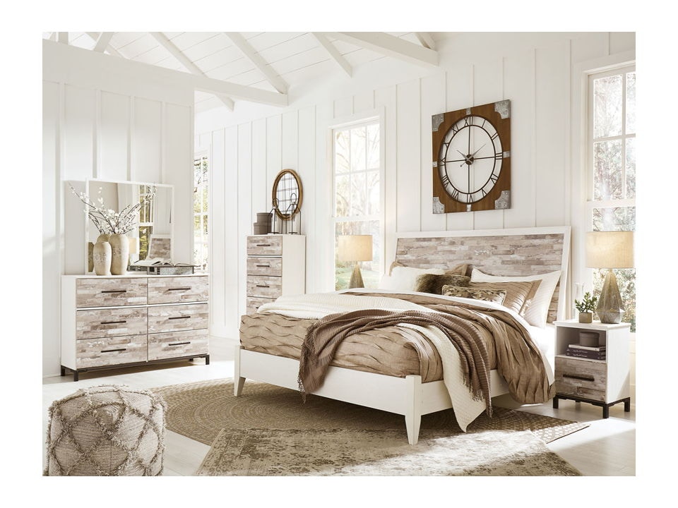 Ashley Evanni 7 Piece King Bed Set - Portland, OR | Key Home Furnishings