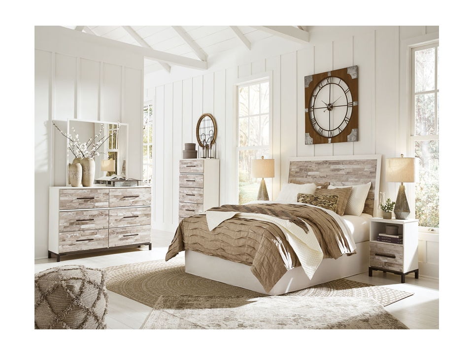 Ashley Evanni 5 Piece Queen Bed Set - Portland, OR | Key Home Furnishings