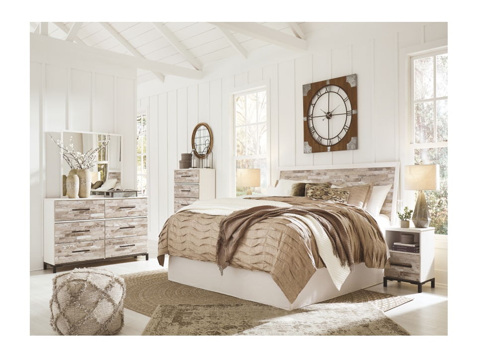 Ashley Evanni 3 Piece King Bed Set - Portland, OR | Key Home Furnishings