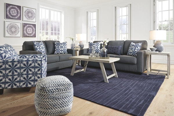 Ashley Kiessel Nuvella 4 Piece Living Room Set 14504-38-35-21-T356-13 ...
