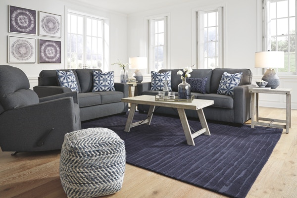 Ashley Kiessel Nuvella 4 Piece Living Room Set 14504-38-35-25-T356-13 ...