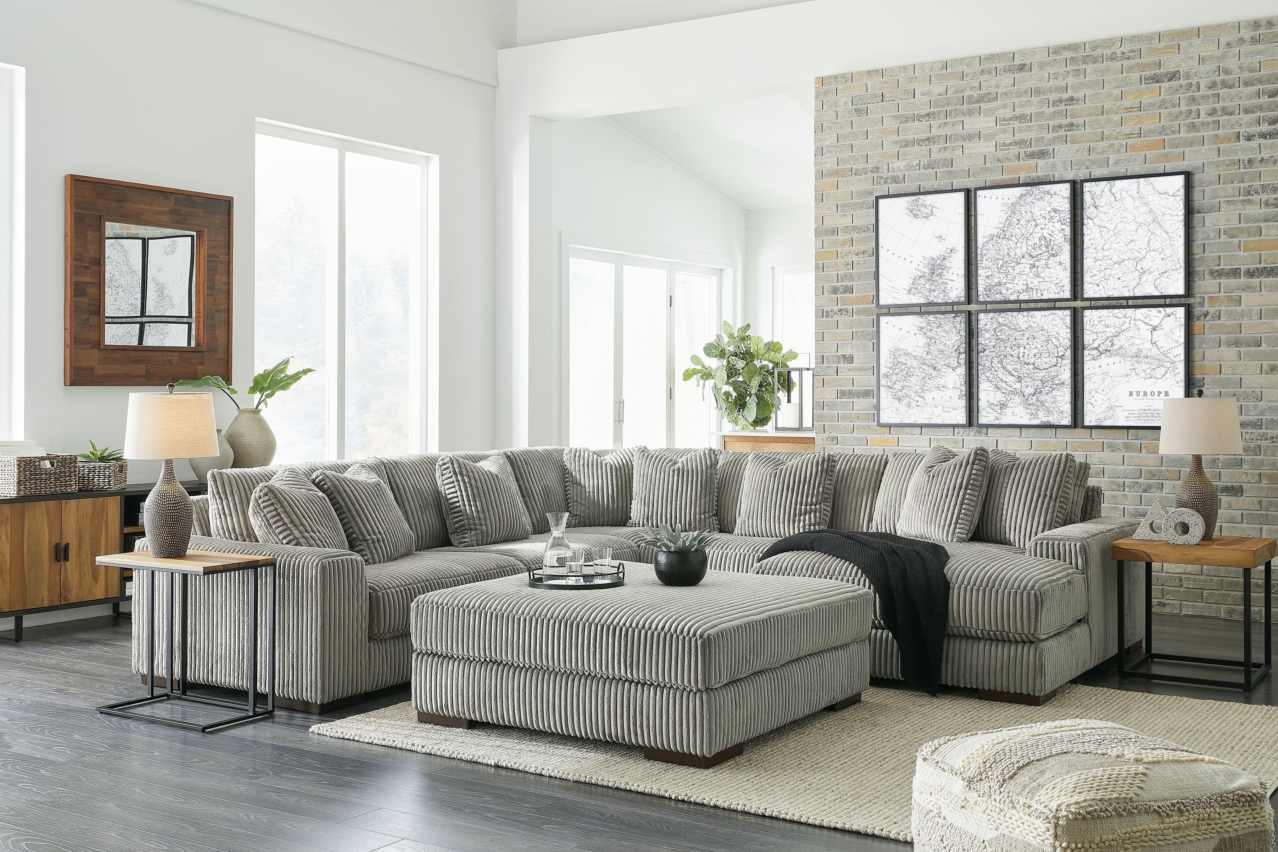 Ashley Lindyn Sectional 21105-64-46-2-77-17 - Portland, OR | Key Home ...