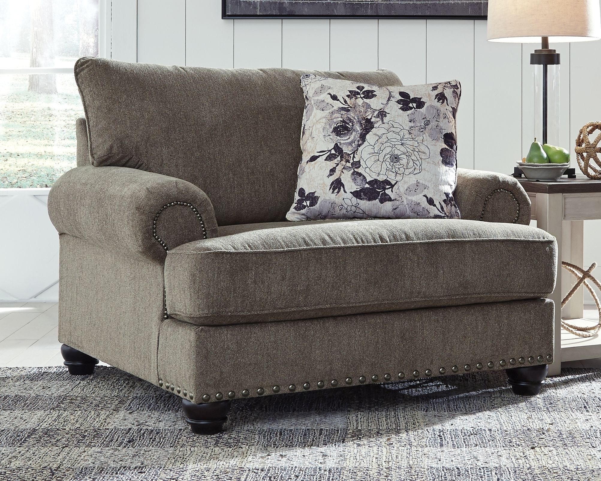 Ashley Sembler Chair and a Half with Ottoman 23402-23-14 - Portland, OR ...