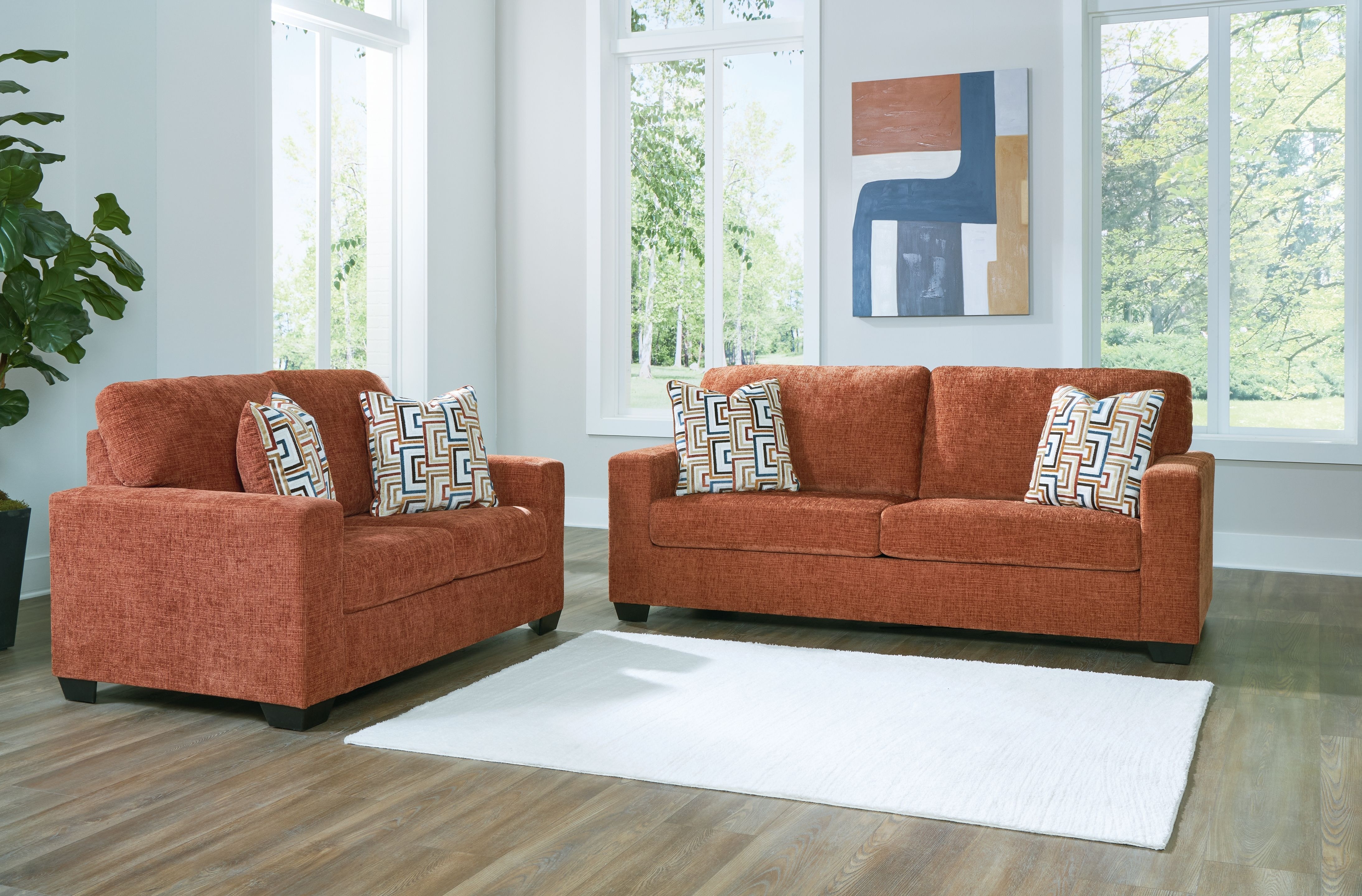 Ashley Aviemore Sofa and Loveseat 24304 38 35 Portland OR Key Home Furnishings