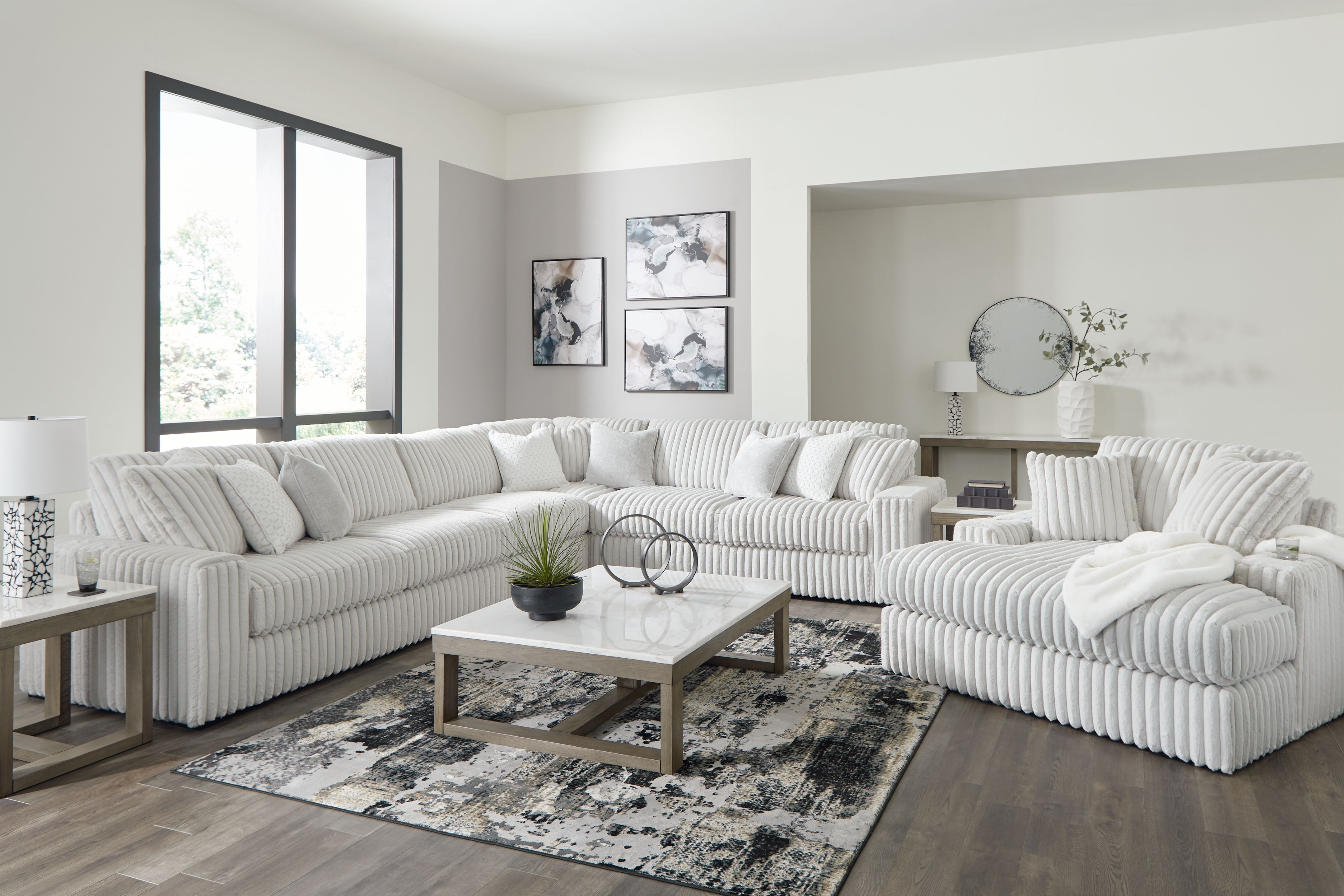 Ashley furniture custom sectional store