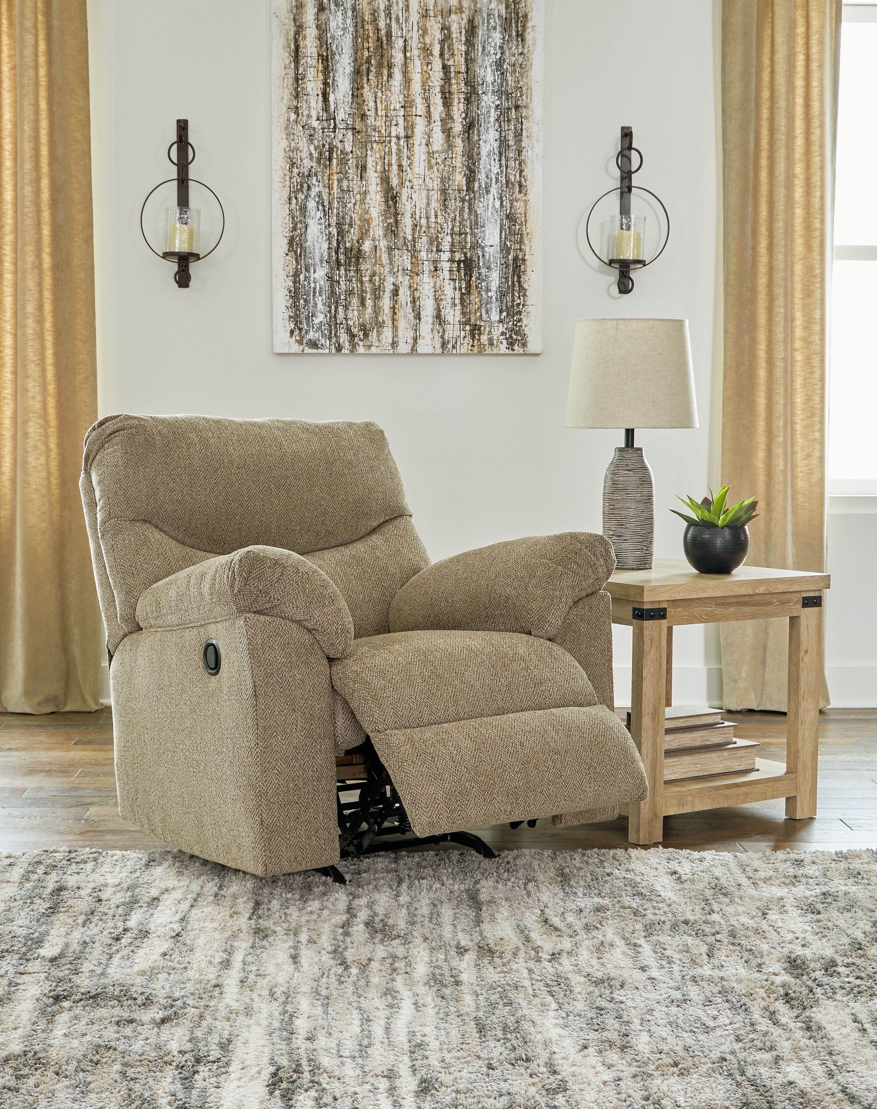 Ashley Alphons 3 Piece Reclining Living Room Set 28202-88-86-25 ...