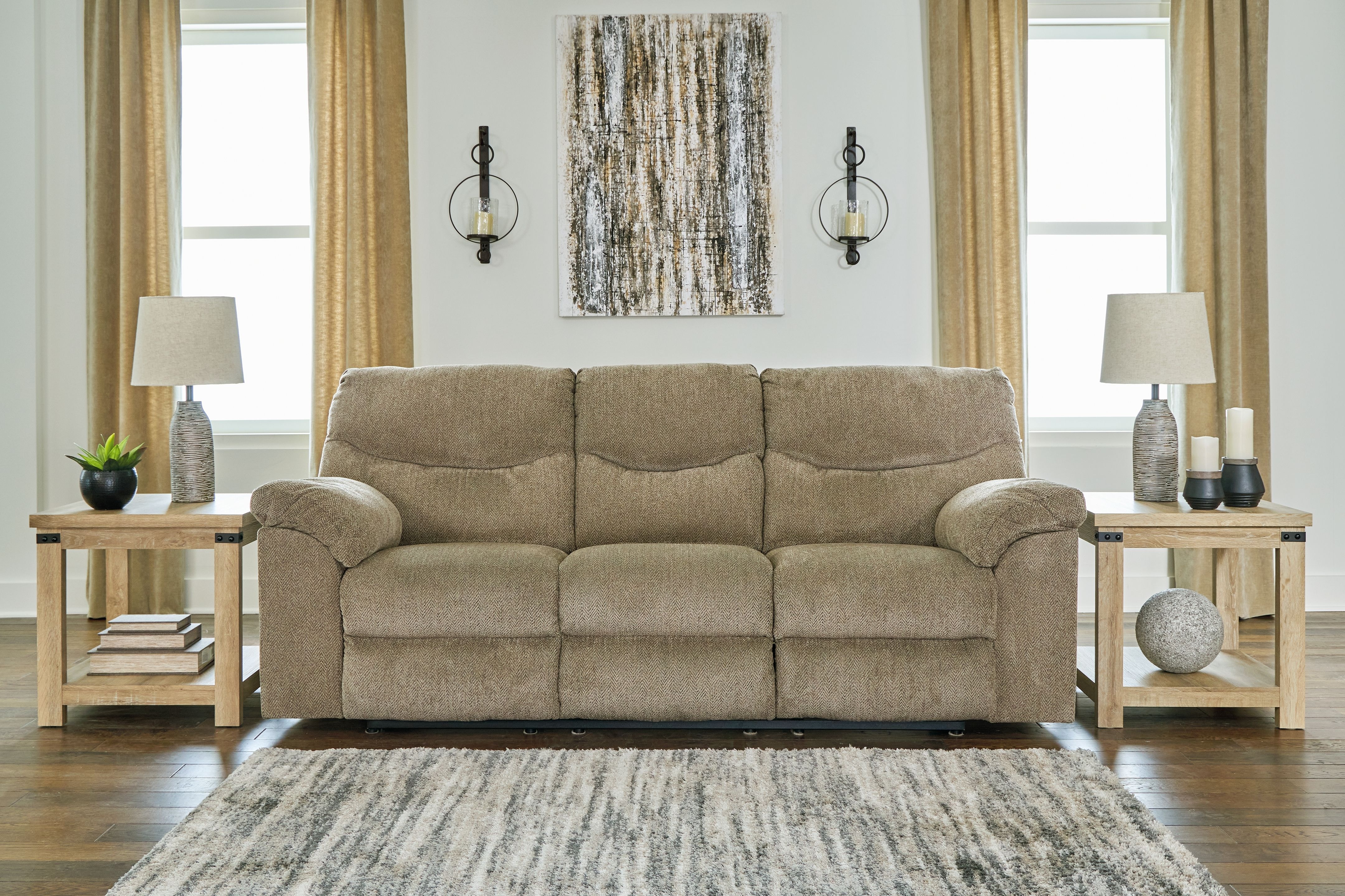 Ashley Alphons Reclining Sofa and Loveseat 28202-88-86 - Portland, OR ...