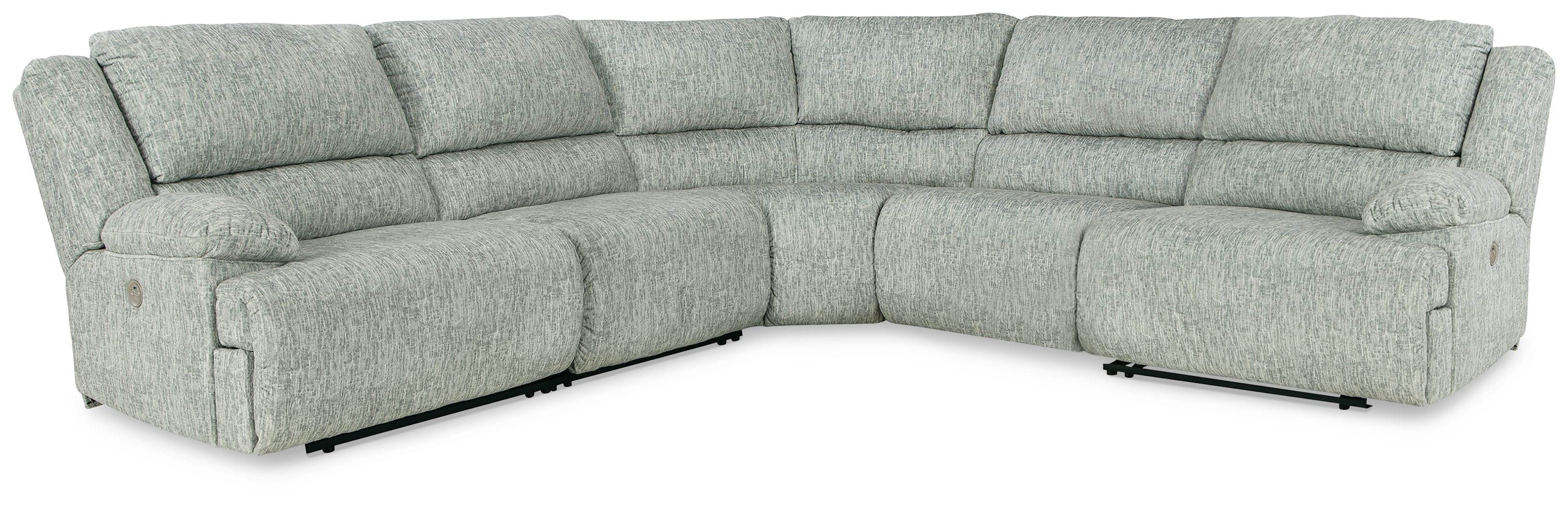 Ashley McClelland Left Arm Facing Power Recliner 4 Pc Sectional 29302 ...