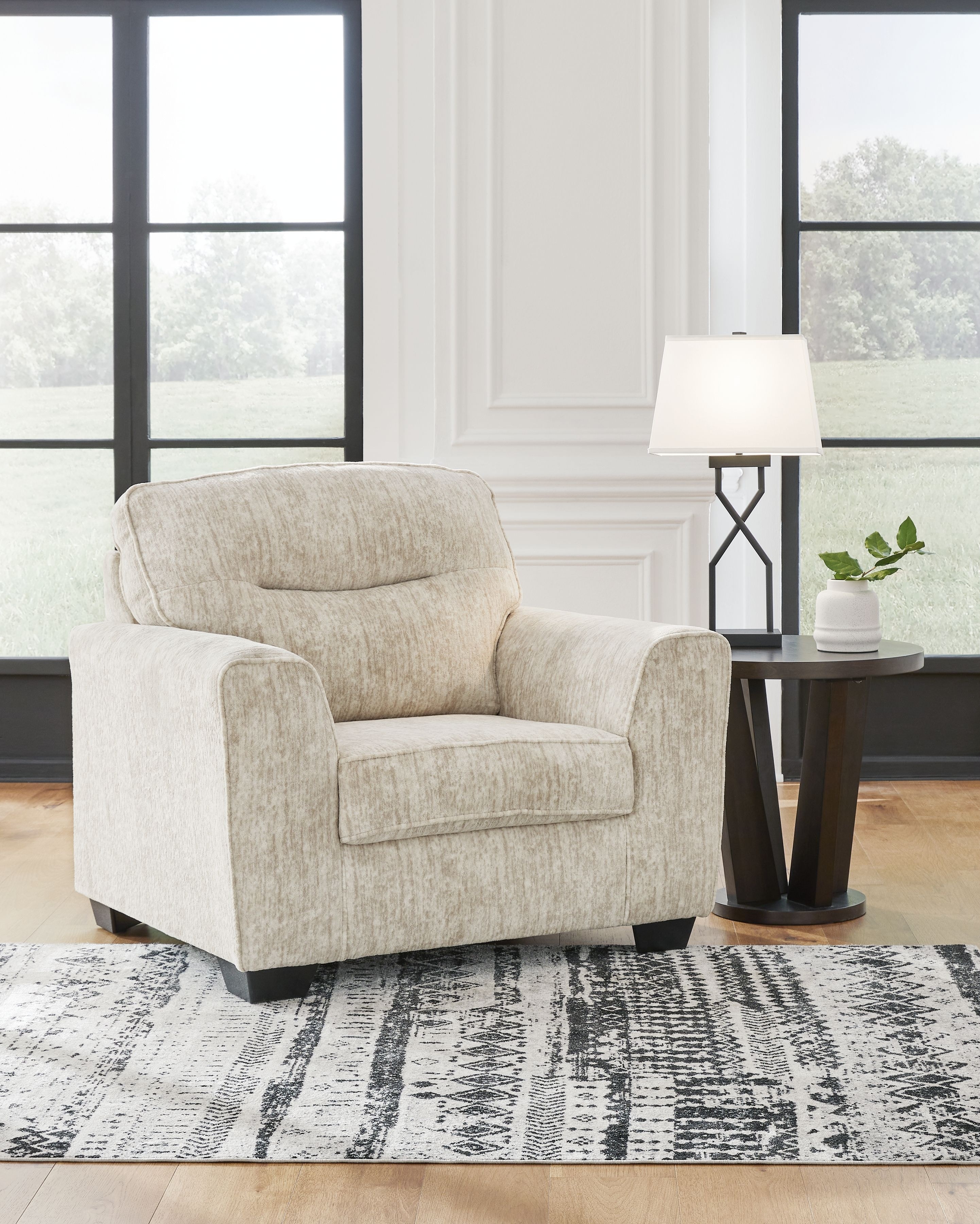 Ashley Lonoke Chair And A Half with Ottoman 50505-23-14 - Portland, OR ...