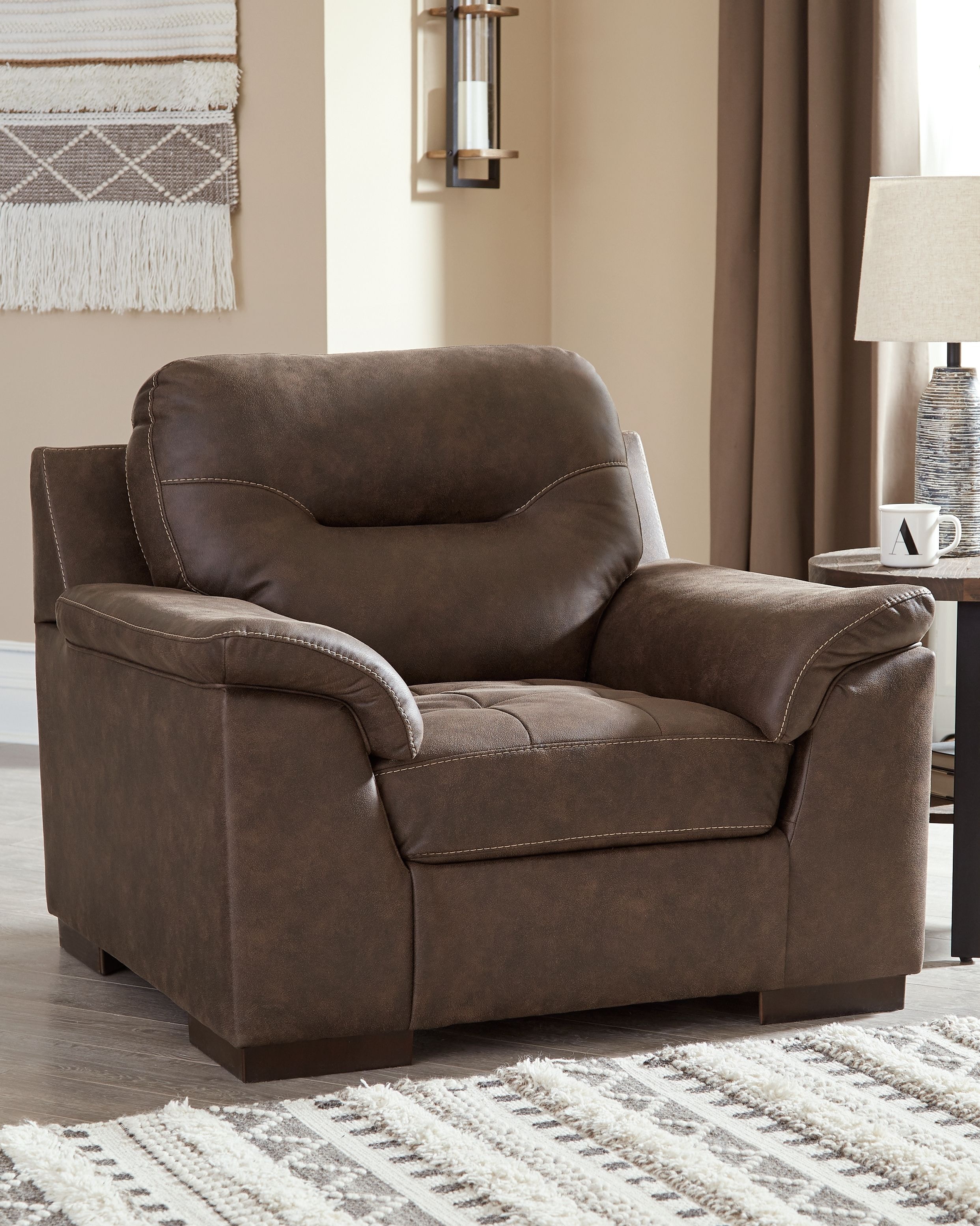 Ashley Maderla Chair with Ottoman 62002-20-14 - Portland, OR | Key Home ...
