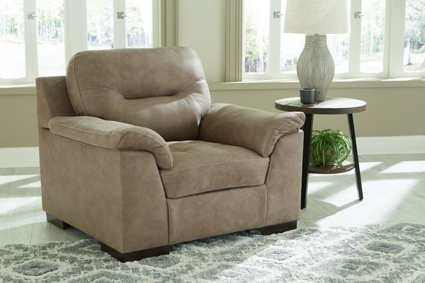 Ashley Maderla Chair with Ottoman 62003-20-14 - Portland, OR | Key Home ...