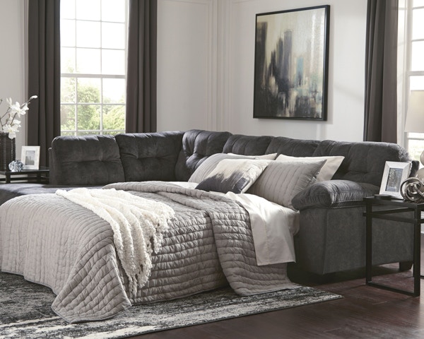 Ashley Accrington Sleeper Sectional with Chaise 70509-16-70 - Portland ...