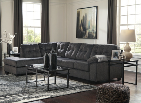 Ashley Accrington Sleeper Sectional with Chaise 70509-16-70 - Portland ...