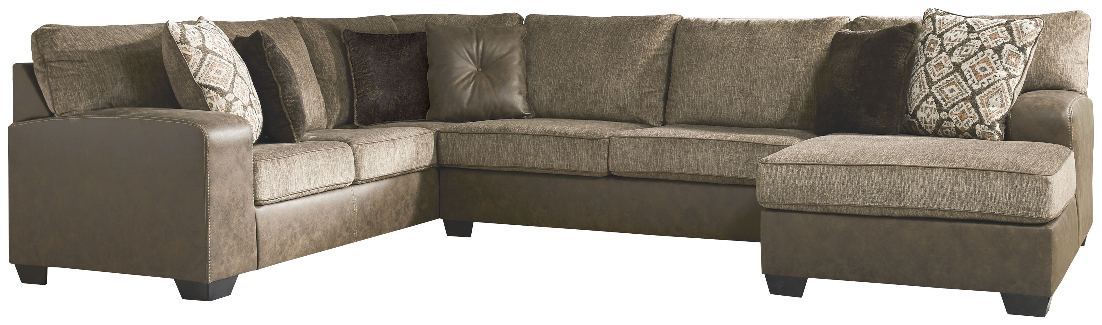 Ashley Abalone Sectional with Chaise 91302-66-34-17 - Portland, OR ...