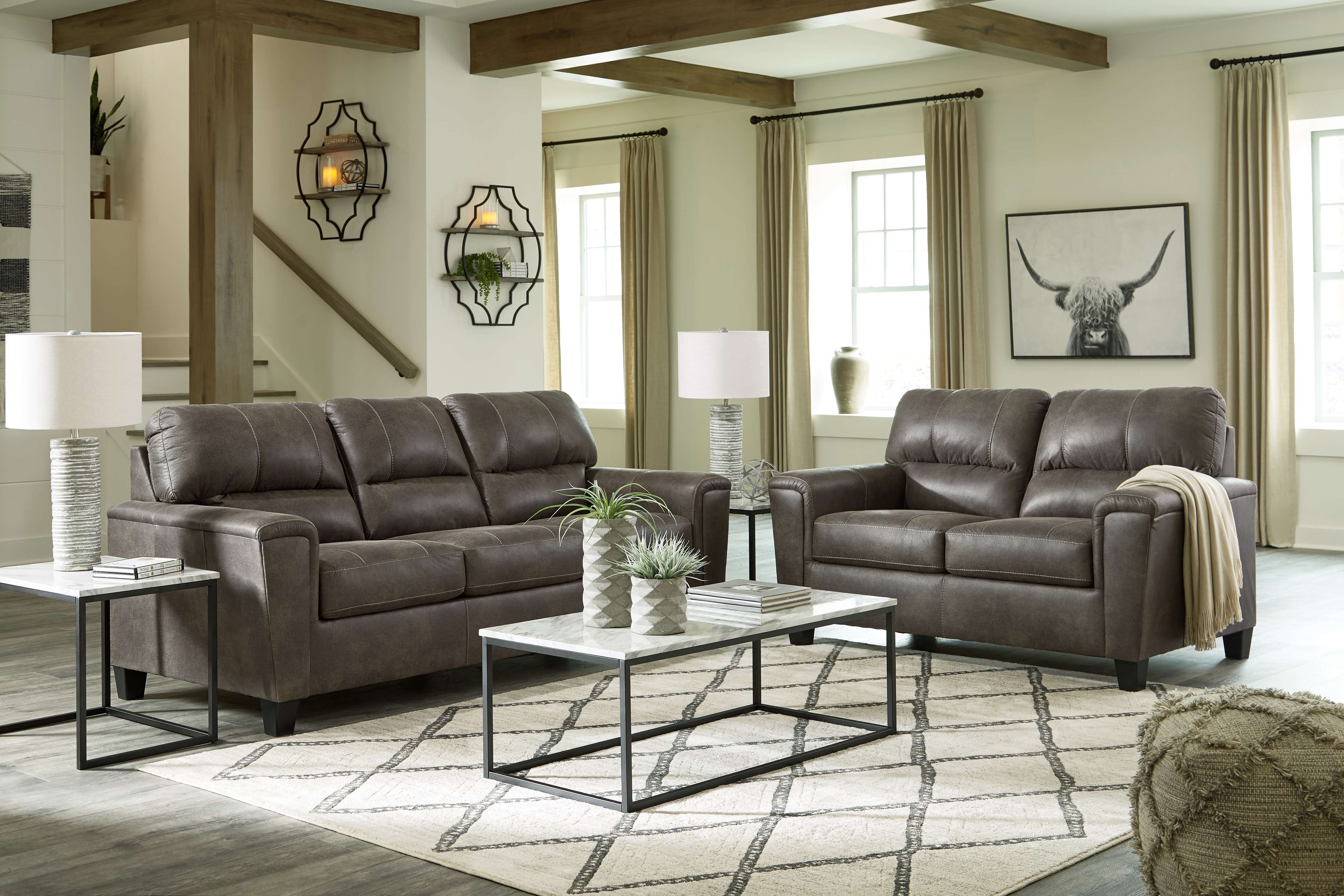Ashley Navi 3 Piece Living Room Set 94002-38-35-T182-13 - Portland, OR ...