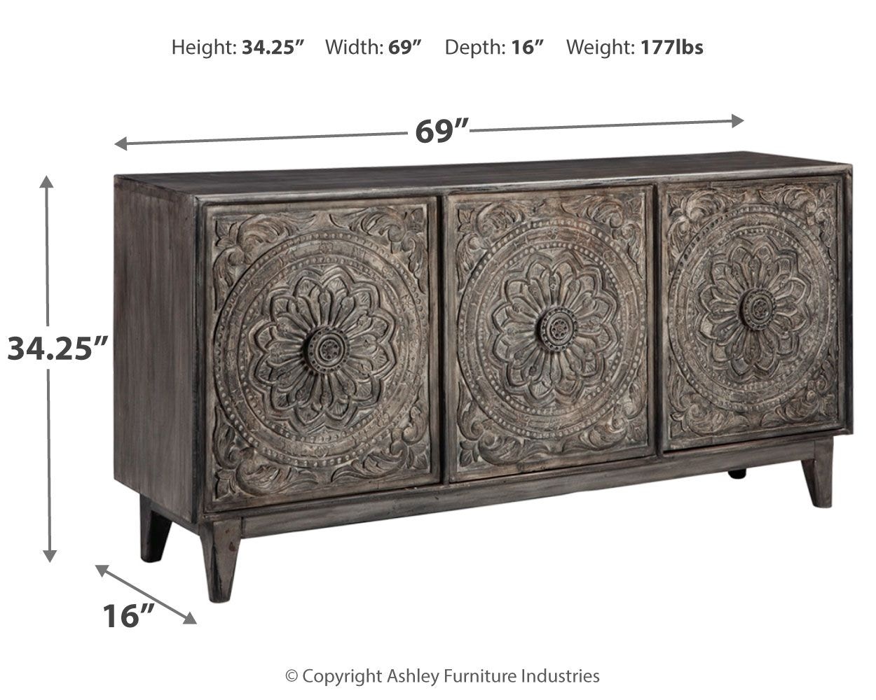 Ashley Fair Accent Cabinet A4000028 - Portland, OR | Key Home Furnishings