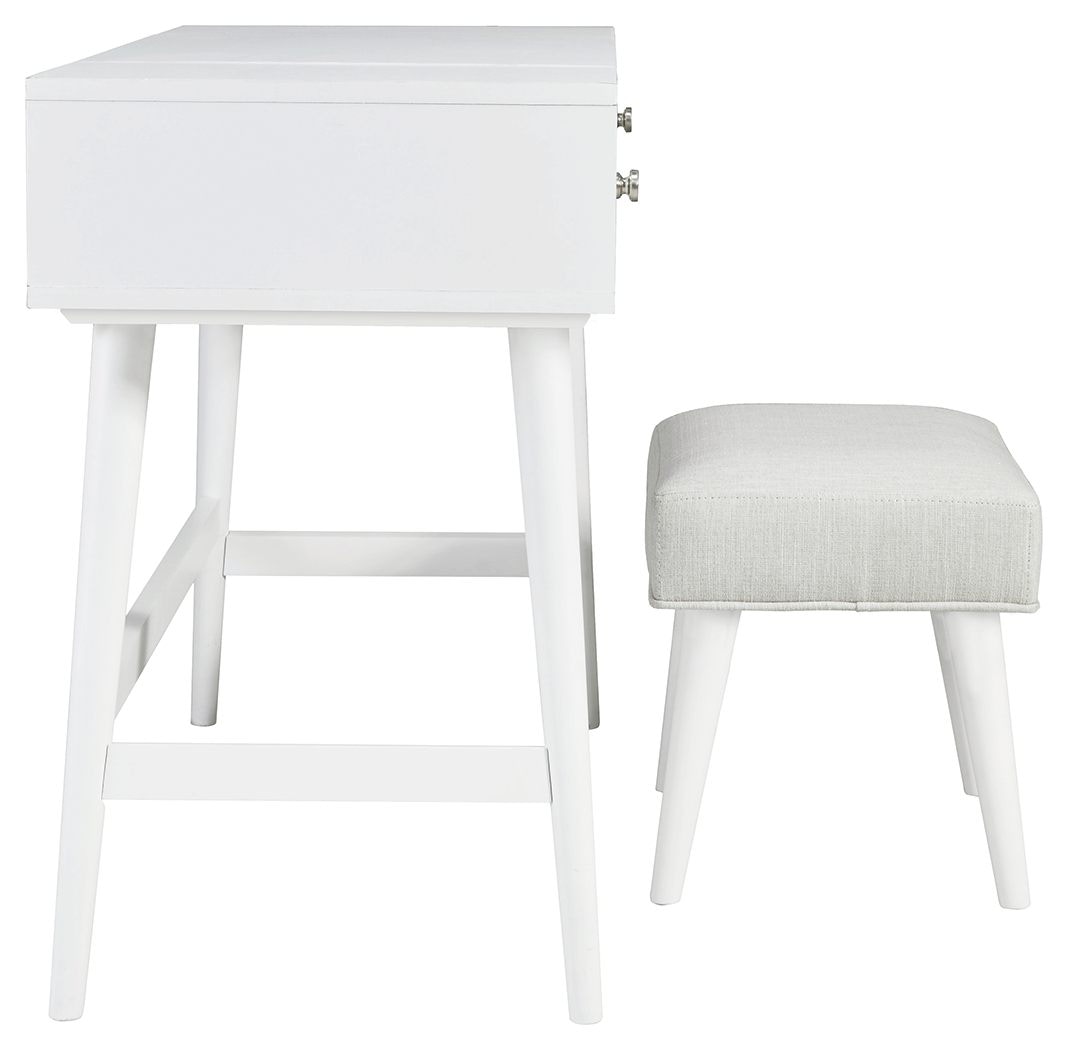 Ashley Thadamere Vanity with Upholstered Stool B060-122 - Portland, OR ...