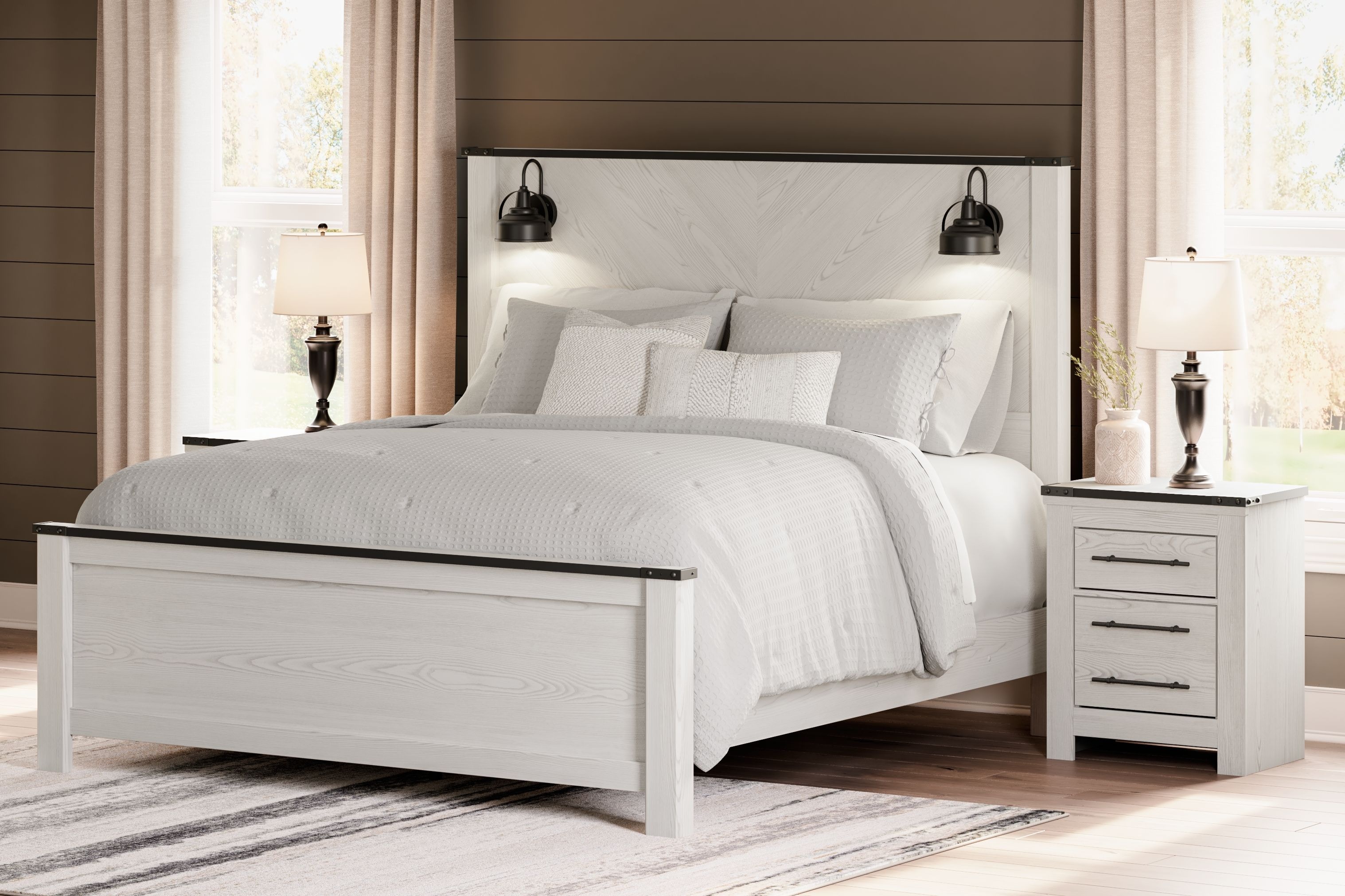 Ashley Schoenberg King Panel Bed B1446-158-156-197 - Portland, OR | Key ...