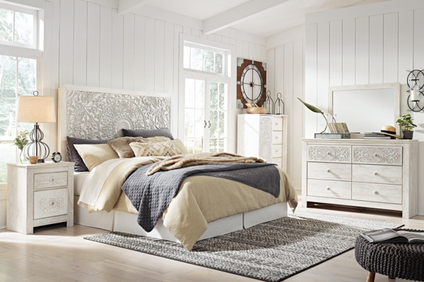 Ashley Paxberry King Panel Bed B381-58-56 - Portland, OR | Key Home ...