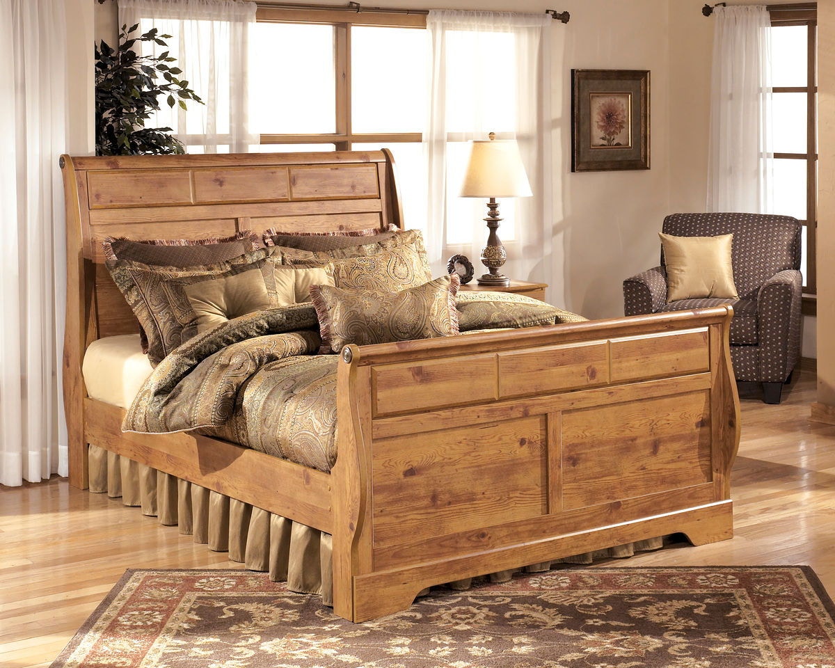 Ashley Bittersweet 7 Piece Queen Sleigh Bedroom Set B219-31-36-46-65-63 ...