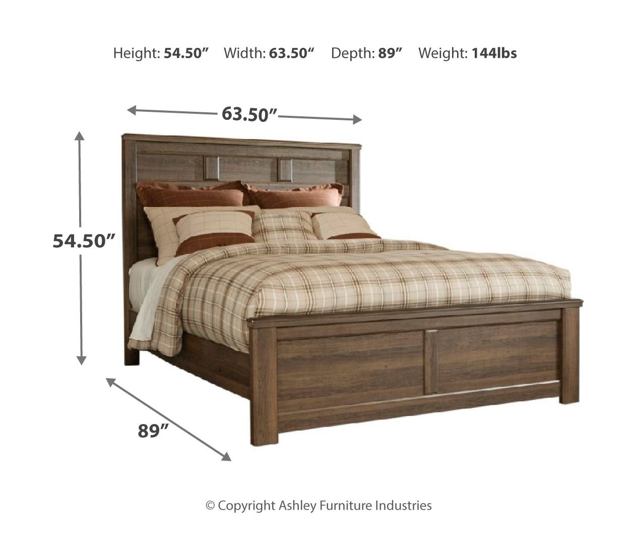 Ashley Juararo Queen Panel Bed B251-57-54-98 - Portland, OR | Key Home ...