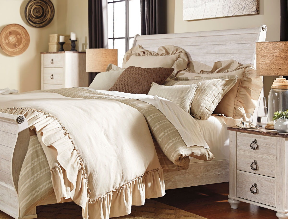 Ashley Willowton Queen Sleigh Bed B267-177-174-196 - Portland, OR | Key ...