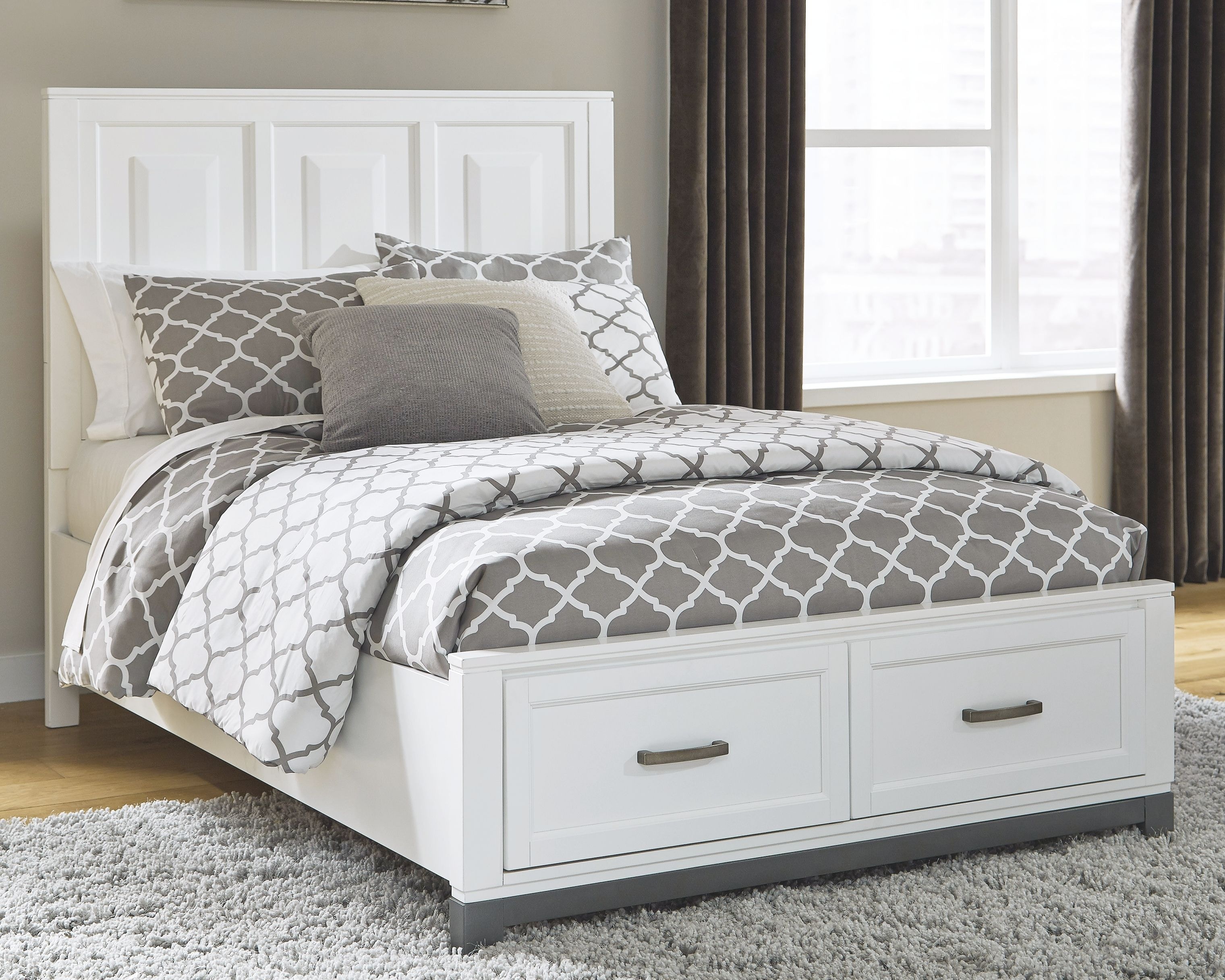 Ashley Brynburg 5 Piece Full Panel Bedroom Set B488-31-36-87-84S-186 ...