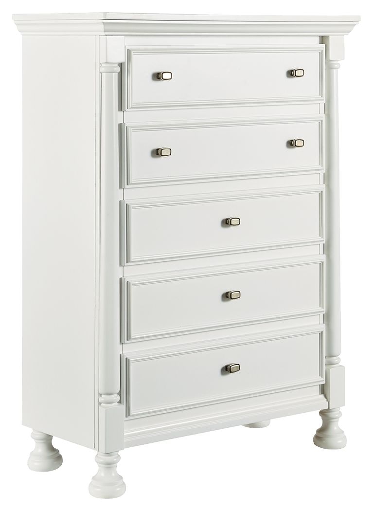 Ashley Kaslyn Five Drawer Chest B502-45 - Portland, OR | Key Home ...